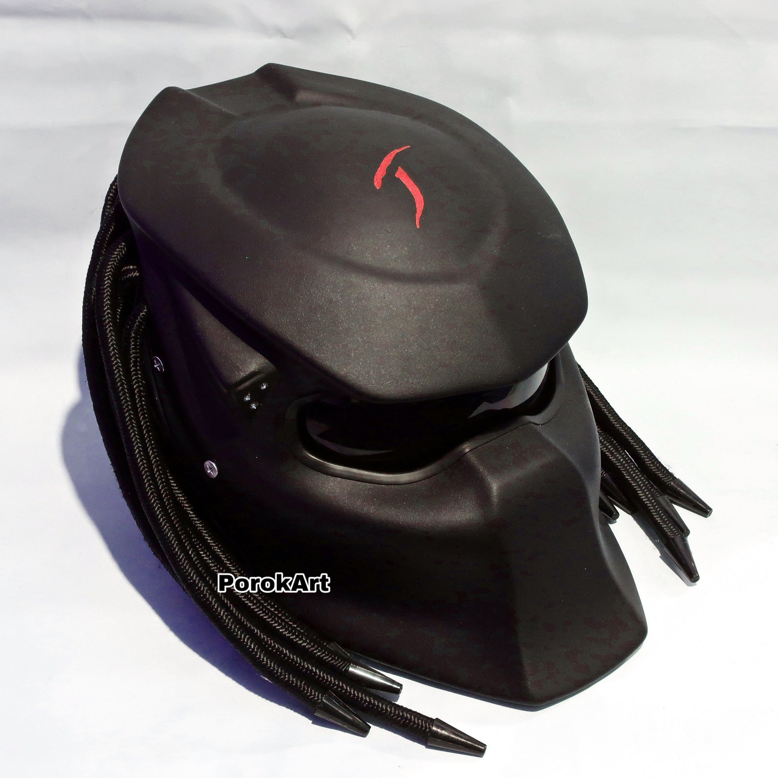 Predator Custom Helmet Logo Red (dot Ece Certified) - Etsy
