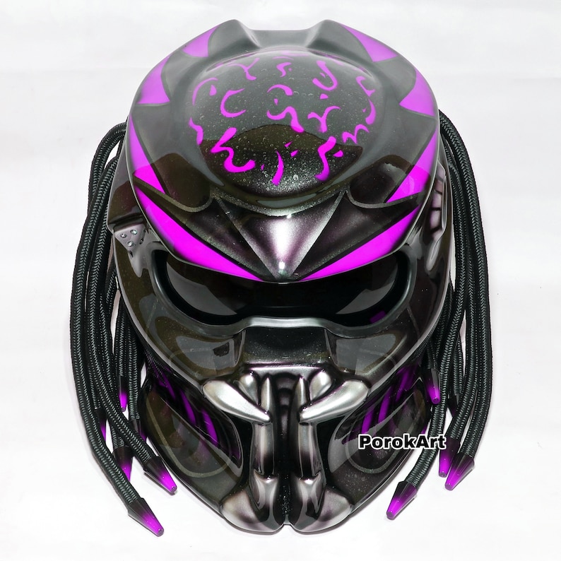 Top Predator Helmet Pink Fire (dot Ece Certified) - Etsy