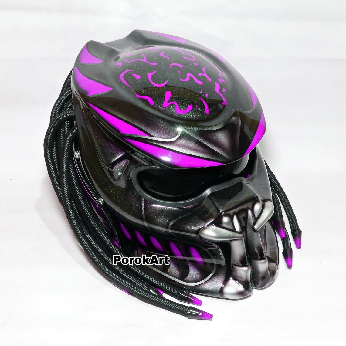 Top Predator Helmet Pink Fire (dot Ece Certified) - Etsy