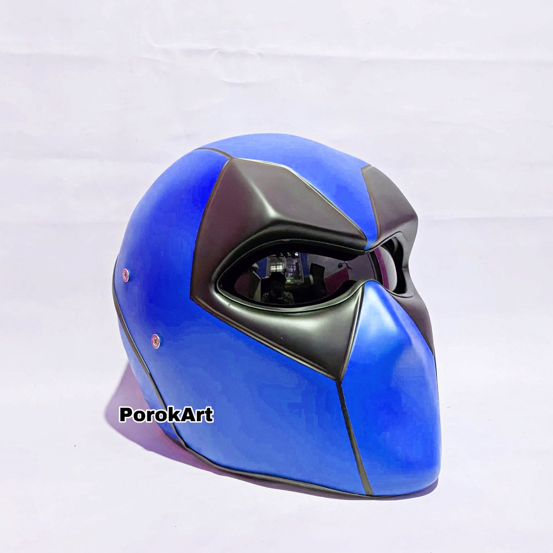 Blue Deadpool Motorcycle Helmet dot Ece Certified - Etsy