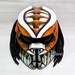 Custom Predator Motorcycle Helmet White Orange Shark Motive (dot Ece ...