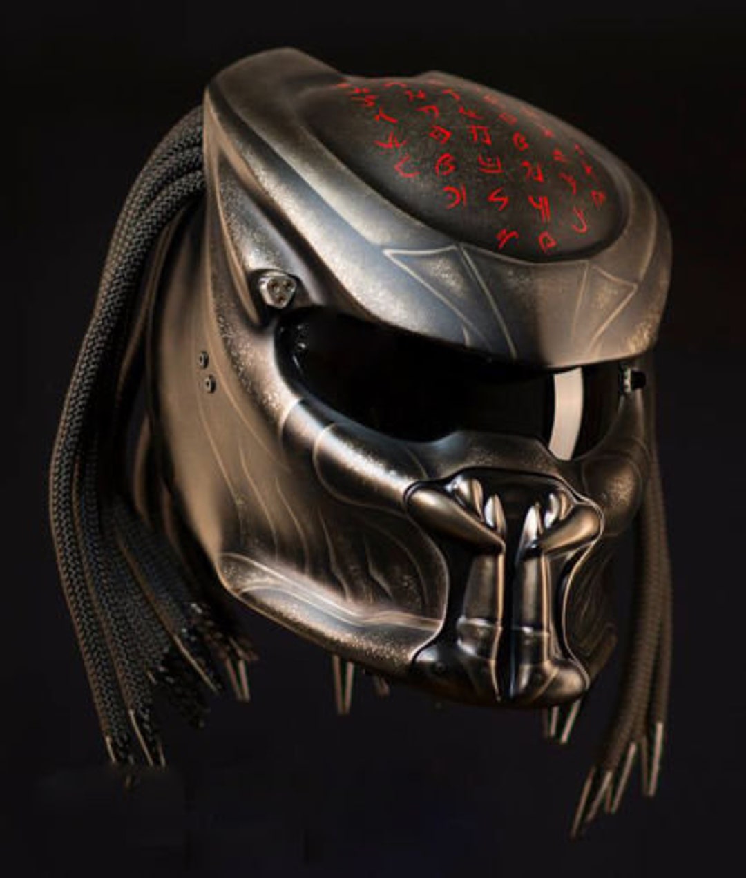Custom Predator Motorcycle Helmet Street Fighter (dot Ece Certified) - Etsy