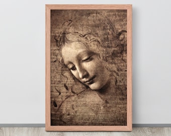 La Scapigliata by Leonardo Da Vinci - Etsy