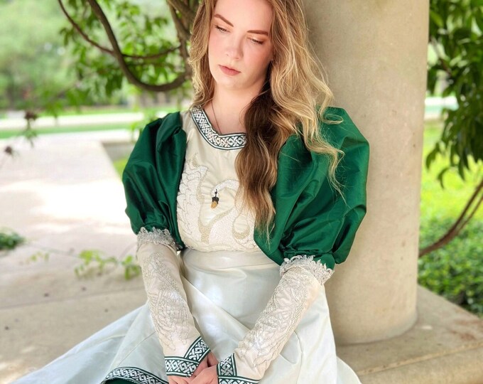 Fantasy Medieval Dress, the Swan Princess Costume, Odette Gown ...