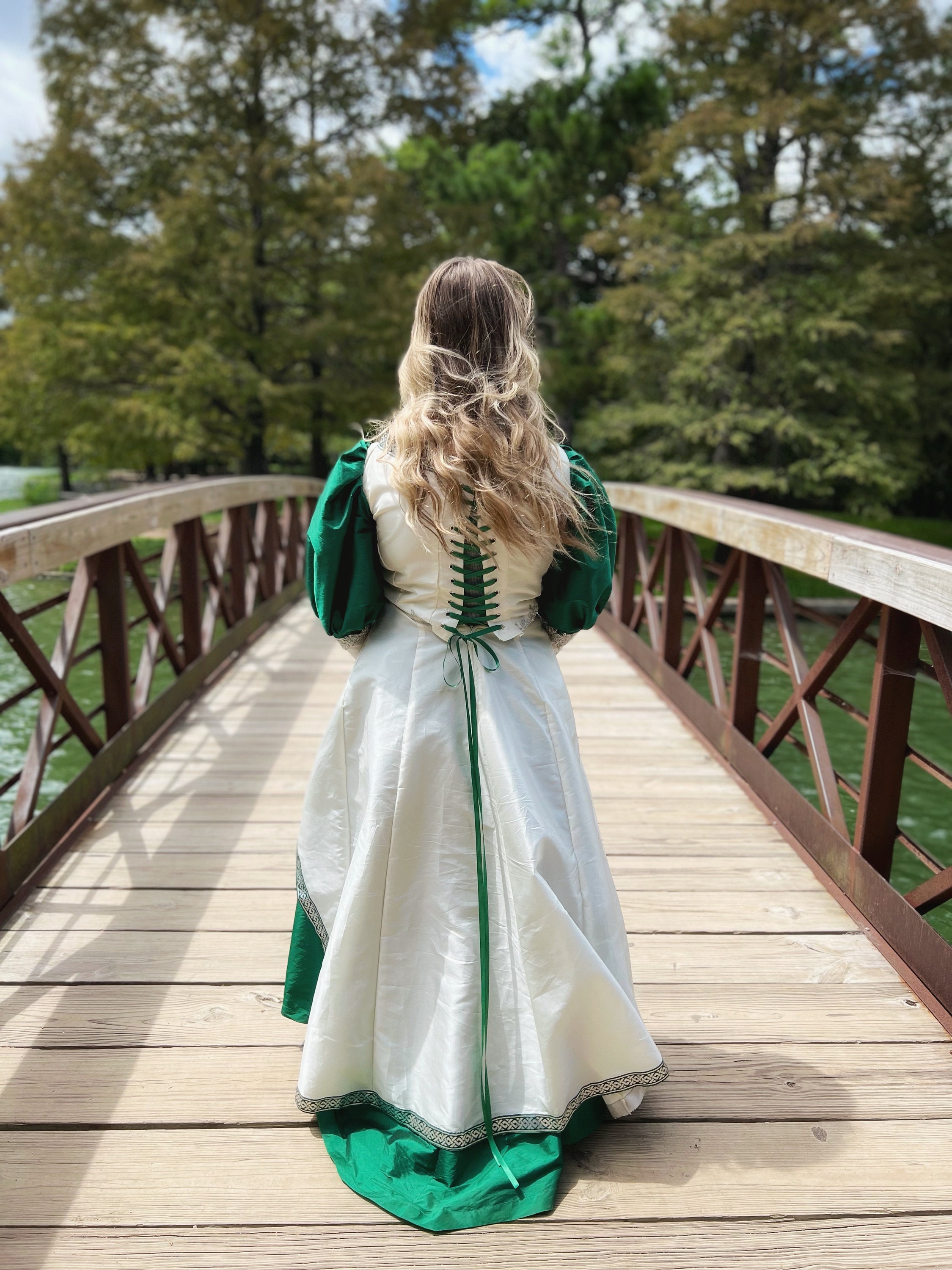 Fantasy Medieval Dress, the Swan Princess Costume, Odette Gown ...
