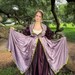 Purple Renaissance Dress, 'wisteria Gown', Italian Renaissance Dress ...