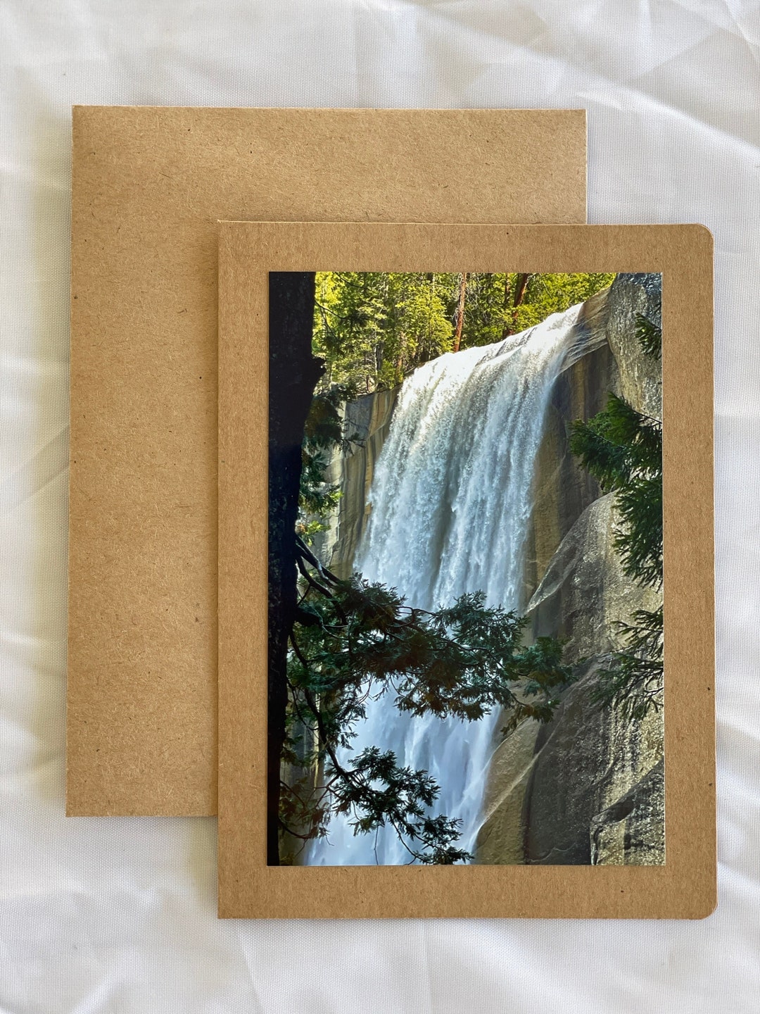 6-pack Handmade Photo Notecards on Brown Kraft Paper, Original Pictures ...