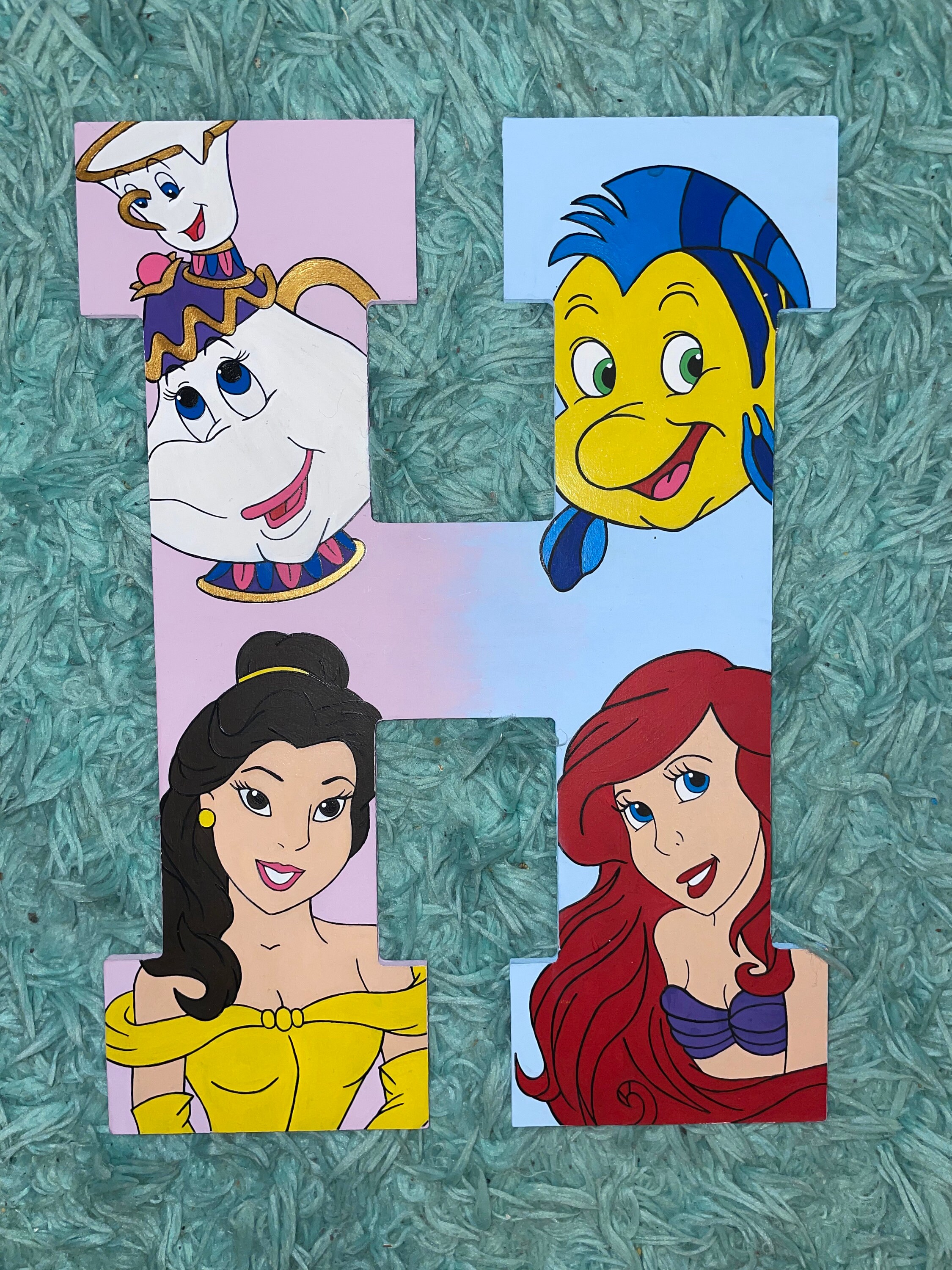 Custom Hand Painted Character Wooden Letters numbers Etsy custom-hand-painted-character-wooden-letters-numbers-etsy
