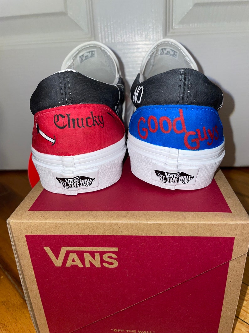 Custom Hand Painted Horror Movie Shoes - Etsy