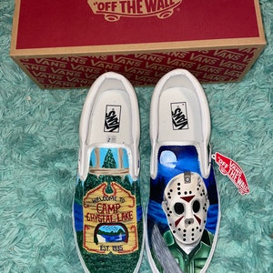 Hand Painted Horror Movie Character Shoes - Etsy
