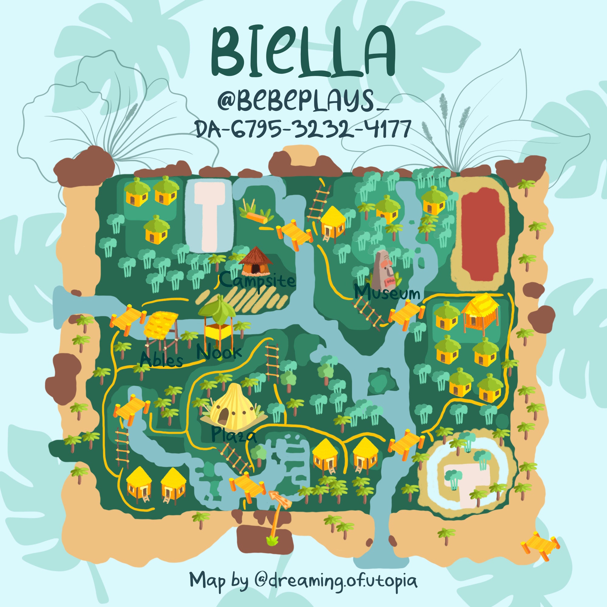 Acnh Custom Isometric Map Drawing - Etsy