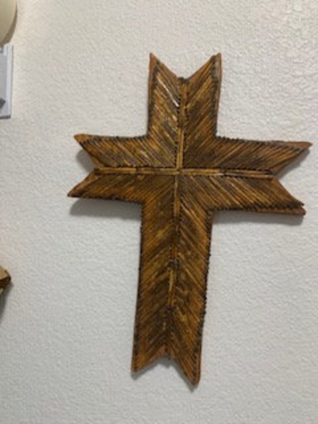Handmade Wood Cross Matchstick - Etsy