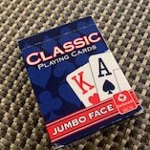 Jumbo Playing Cards - Etsy
