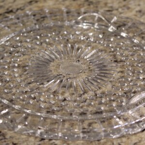 Vintage Footed Glass Cake Plate - Etsy
