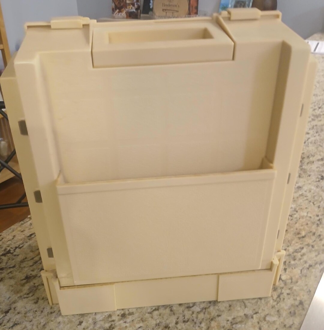 Vintage 1983 Fold Out Sewing Box - Etsy