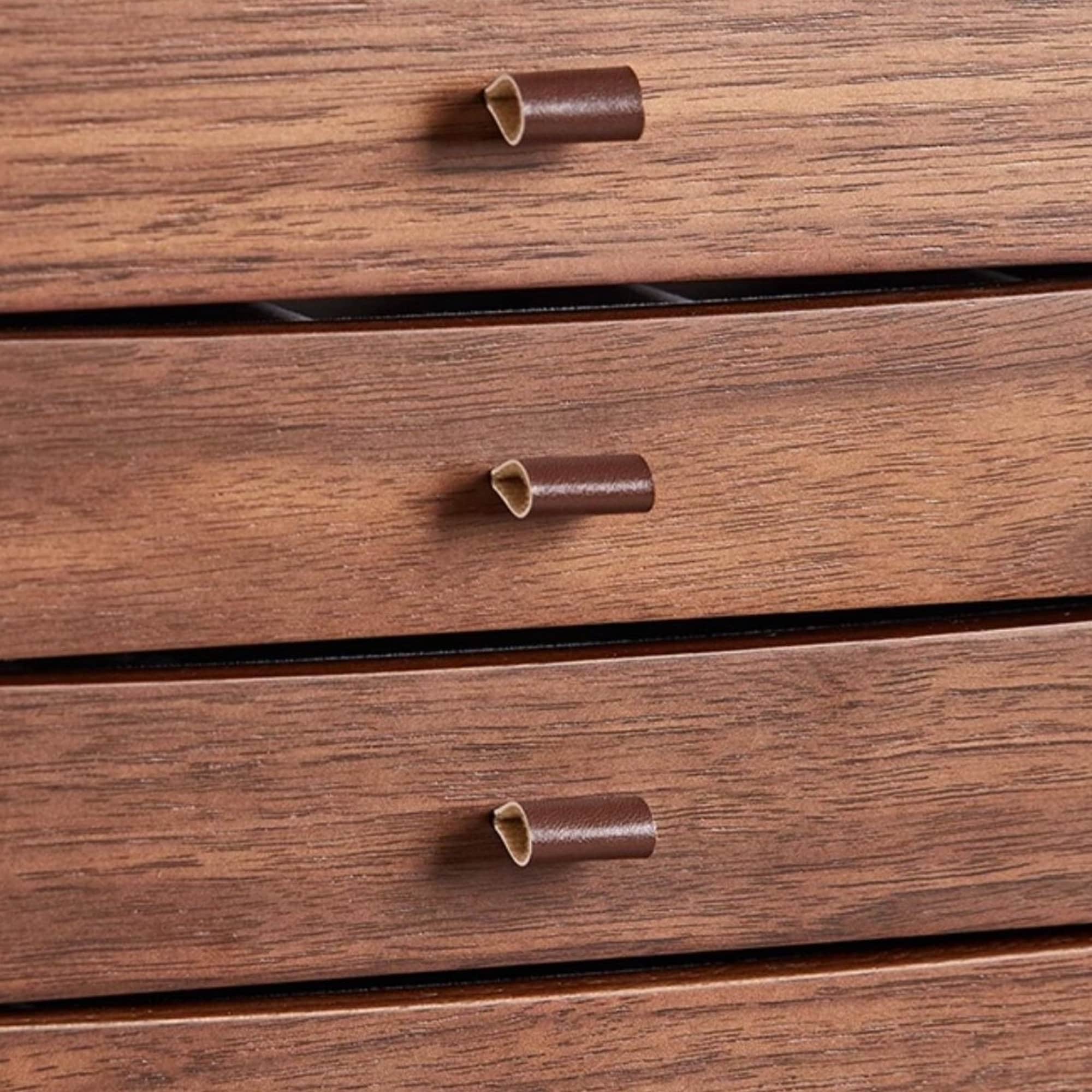 Large Wood Safe Box Shape Jewelry Box With Drawers Earring - Etsy