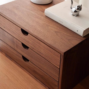 Custom Large Wooden 3 Layer Storage Box With Drawer, Storage Drawers ...