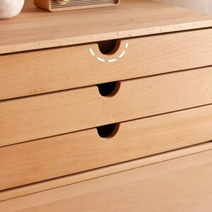 Custom Large Wooden 3 Layer Storage Box With Drawer, Storage Drawers ...