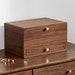 Custom Wooden Jewelry Box | 3 Layers Jewelry Box With Drawer | Double ...