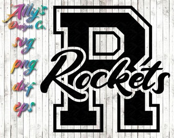 Rockets Team Svg - Etsy