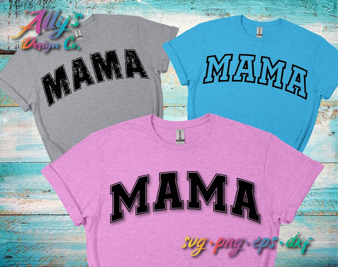 Mama SVG Bundle | Retro Sport Cut File for Cricut & Silhouette | Trendy ...