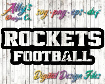 Rockets College Svg - Etsy