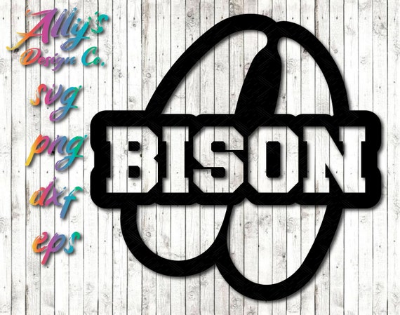 Bison Hoof Print Track SVG Design Team Shirt Idea School Sport - Etsy