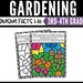 Gardening Division Color by Number Worksheets for 3rd Grade and 4th ...