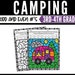 Camping Themed Odd and Even Numbers Worksheet Camping Color by Number ...