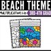 Beach Themed Multiplication Color by Number Worksheets for 3rd Grade ...