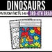 Dinosaur Division Color by Number Worksheets | 3rd Grade Multiplication ...
