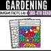 Gardening Division Color by Number Worksheets for 3rd Grade and 4th ...