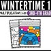 Multiplication Color by Number Worksheets for Winter in 3rd Grade and ...