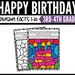 Happy Birthday Division Color by Number Worksheets for 3rd Grade and ...