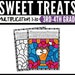 Sweet Treats Multiplication Color by Number Worksheets for 3rd Grade ...