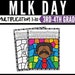 Martin Luther King Day Multiplication Color by Number for 3rd - Etsy