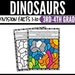 Dinosaur Division Color by Number Worksheets | 3rd Grade Multiplication ...