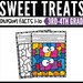 Sweet Treats Division Color by Number Worksheets 3rd Grade and 4th ...