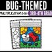 Bugs Color by Number Multiplication Worksheets for 3rd Grade and 4th ...