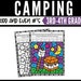 Camping Themed Odd and Even Numbers Worksheet Camping Color by Number ...