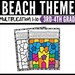 Beach Themed Multiplication Color by Number Worksheets for 3rd Grade ...