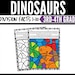 Dinosaur Division Color by Number Worksheets | 3rd Grade Multiplication ...