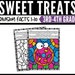 Sweet Treats Division Color by Number Worksheets 3rd Grade and 4th ...