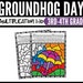 Groundhog Day Color by Number Multiplication Worksheets for 3rd Grade ...