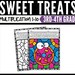 Sweet Treats Multiplication Color by Number Worksheets for 3rd Grade ...