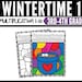 Multiplication Color by Number Worksheets for Winter in 3rd Grade and ...