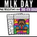 Martin Luther King Day Multiplication Color by Number for 3rd - Etsy
