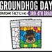 Groundhog Day Division Color by Number Worksheets for 3rd Grade Math ...