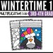 Multiplication Color by Number Worksheets for Winter in 3rd Grade and ...