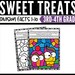 Sweet Treats Division Color by Number Worksheets 3rd Grade and 4th ...
